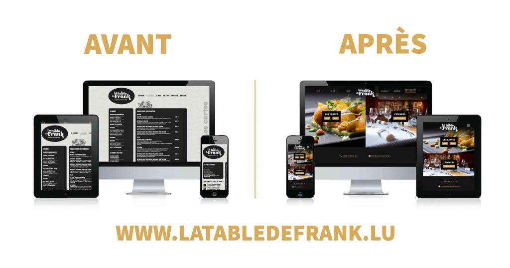 La Table de Frank | Restaurant Steinfort - Nouveau site web